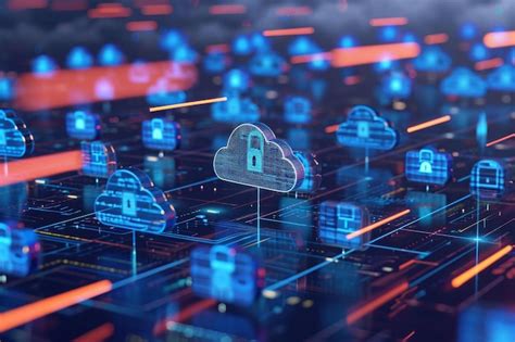 Premium Photo A Photo Of A Cloud Formation In The Sky With A Lockshaped Object Positioned At