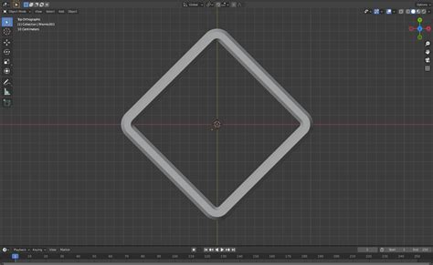 how to turn vector into round curve profile modeling blender