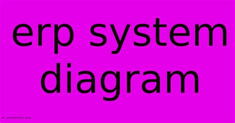 Erp System Diagram