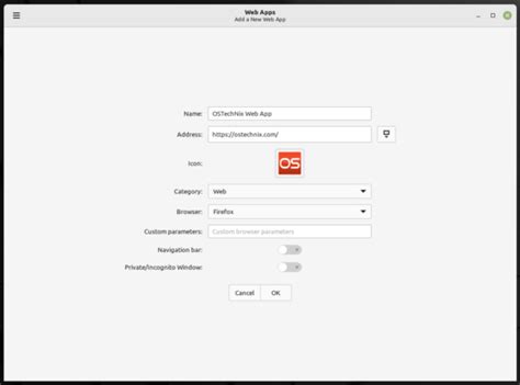 Turn Websites Into Desktop Apps Using Webapp Manager In Linux Ostechnix