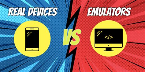 user acceptance testing with real devices vs emulators
