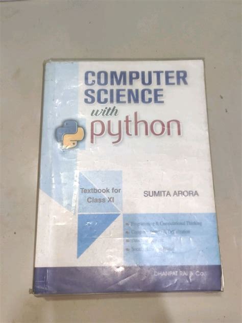 Books Textbooks Computer Science Sumita Arora For Class 11 Freeup