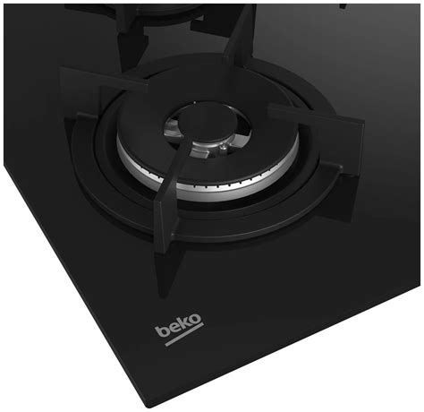 Beko Gas Hob Black Glass 60cm – Flamingo Malta
