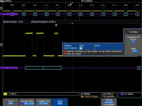 serial triggering and analysis application modules tektronix