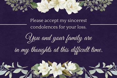 150 Touching Funeral Flower And Sympathy Card Messages