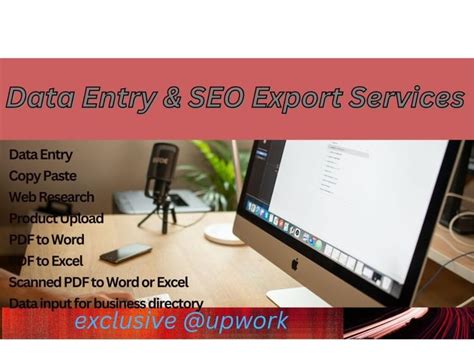 data entry data collection copy paste web research pdf to word upwork