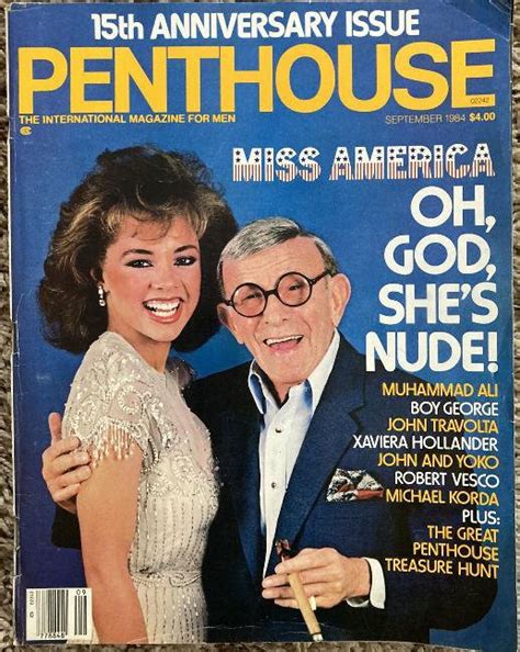 Controversial Penthouse September 1984 Miss America Vanessa Williams