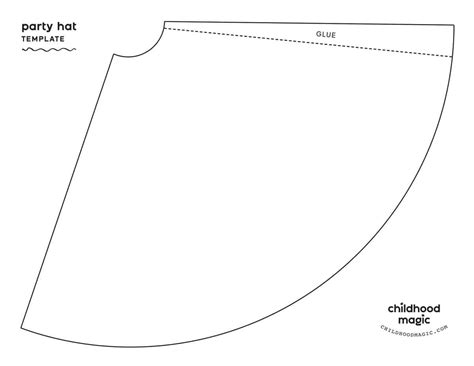 Party Hat Pattern Printable Printable Free Templates