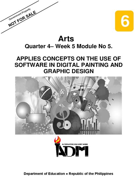 Arts6 Q4 Week5 Module 5 Pdf Window Computing Menu Computing