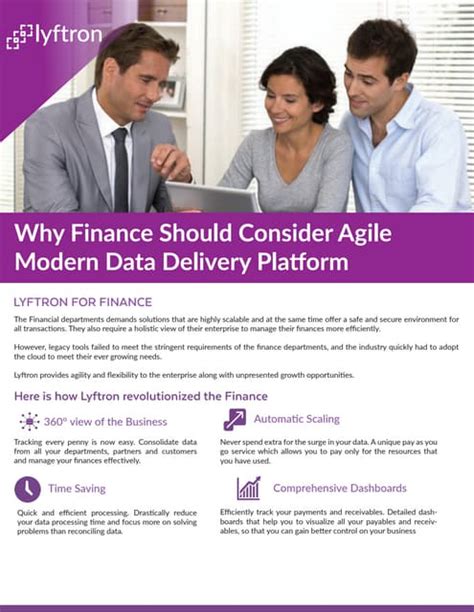 Why Finance Should Consider Agile Modern Data Delivery Platform Pdf