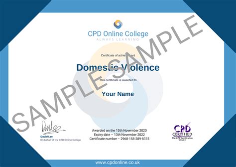 Domestic Violence Awareness Course Cpd And Rospa Training