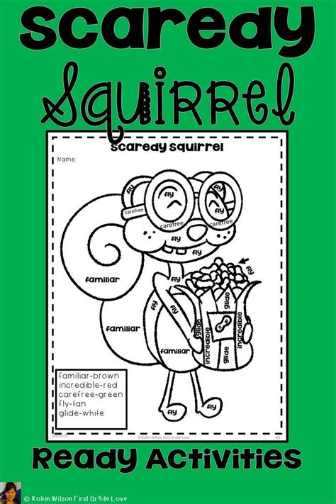 Scaredy Squirrel Activities Will Make It Super Easy With Ready To Go