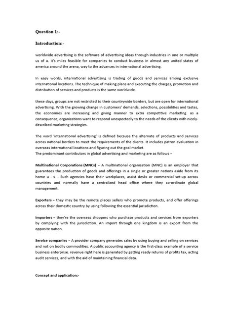Im Assignment Pdf Dumping Pricing Policy Trade