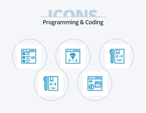 Programmation Et Codage Pack Dicônes Bleues 5 Conception Dicônes