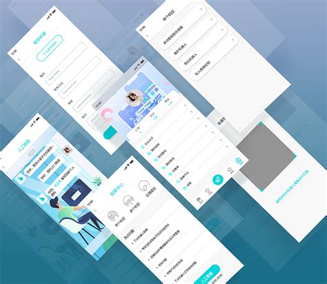 luban app 社区交流平台概念 ui app界面 青鸾qingluan 原创作品 站酷zcool
