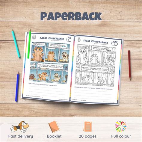 False Equivalence Fallacy Activity Pack Critical Thinking Worksheets And Comprehension Exercises