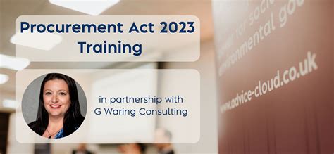 Event Procurement Act 2023 Training Book Your Place