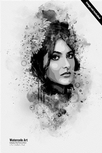 Premium Psd Artistic Transformation Photoshop Photo Effect