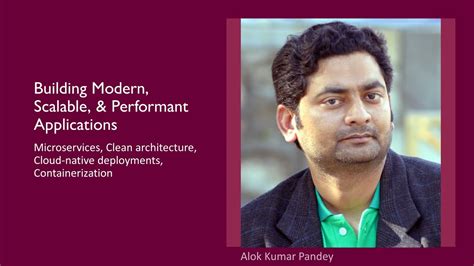 Building Modern Scalable And Performant Applications Youtube