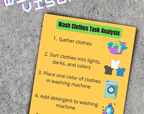 Shower Task Analysis Etsy Canada