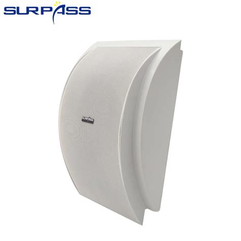 Pa 시스템 벽걸이 스피커 패시브 스테레오 사운드 홈 오디오 배경 음악 공개 주소 풀 레인지 라우드 스피커 5w