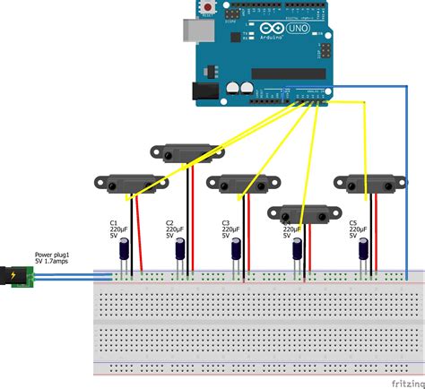 Multiple Infrared Proximity Sensors And Arduino Sensors Arduino Forum