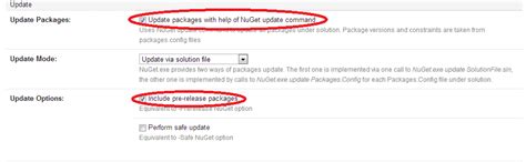 Visual Studio Cannot Automatically Update A Nuget Package To The