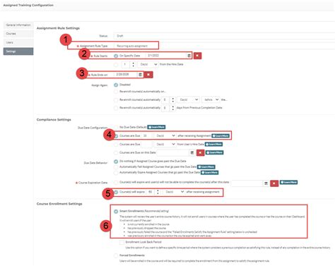 example of a recurring auto assignment
