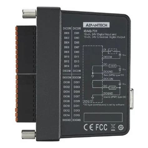 advantech 0 1 a idaq 731 16 ch isolated di 16 ch isolated do idaq