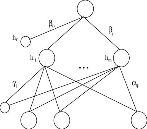 single output three layer feed forward neural network mlp n m 1
