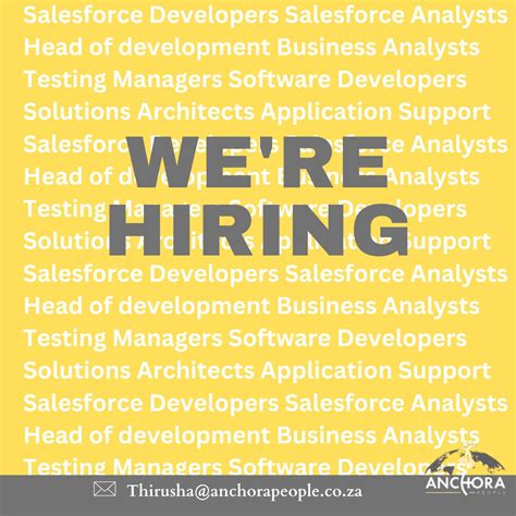 Businessanalystjobs Solutionarchitect Salesforcedeveloper Anchora People