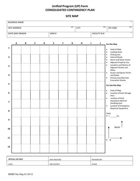 Mono County California Hmbp Site Map Fill Out Sign Online And
