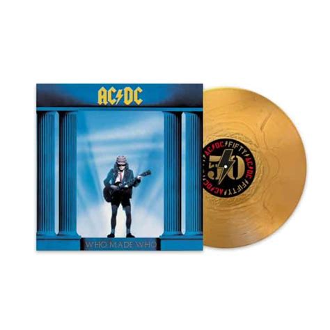 Acdc Who Made Who 50th Anniversary Edition Vinyl Norman Records Uk