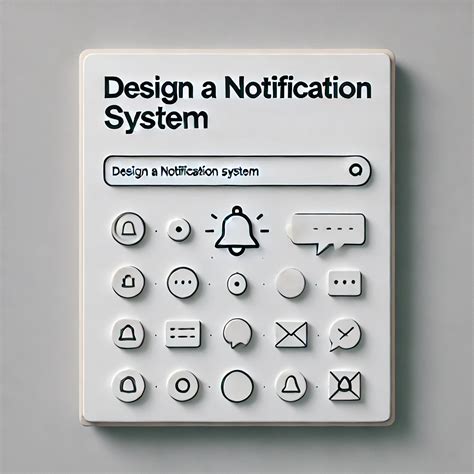 Designing A Notification System Notification Database Design Medium