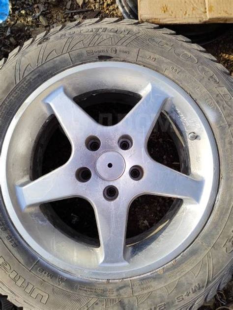 Диски литьё R16. 16", 1 шт, 5x114.3, 8,00 кг. литой, 66,1 мм. 4 шт, б/у ...