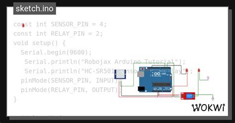 Motion Detector Wokwi Esp32 Stm32 Arduino Simulator