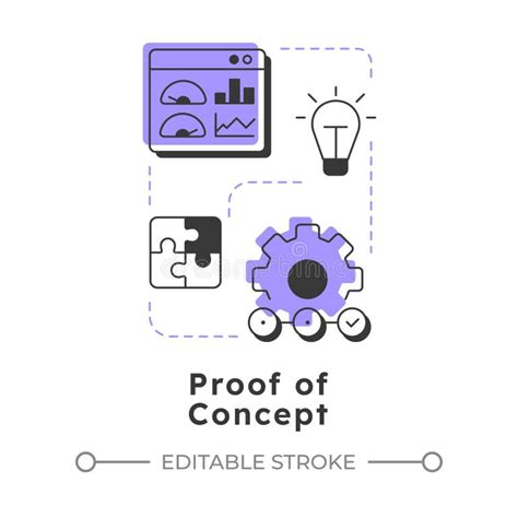 Proof Of Concept Modern Linear Concept Icon Stock Illustration Illustration Of Conceptual