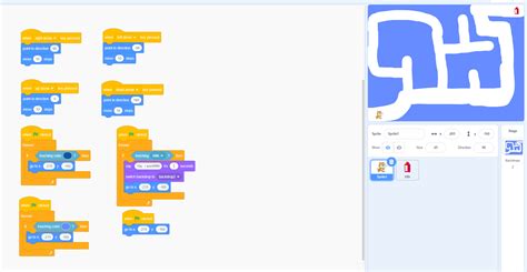 Scratch Maze Game