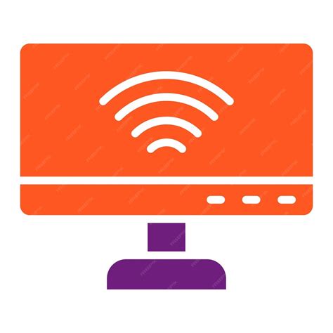 Premium Vector Wireless Connectivity Vector Icon Design Illustration