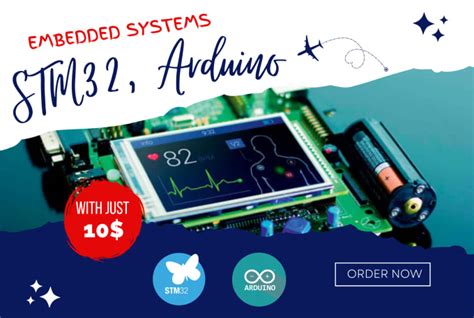 Do Embedded System Stm32 Arduino Esp8266 Iot Projects By Ishakchergui
