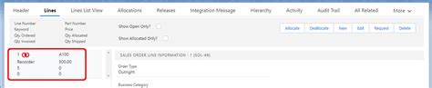 Creating Sales Orders