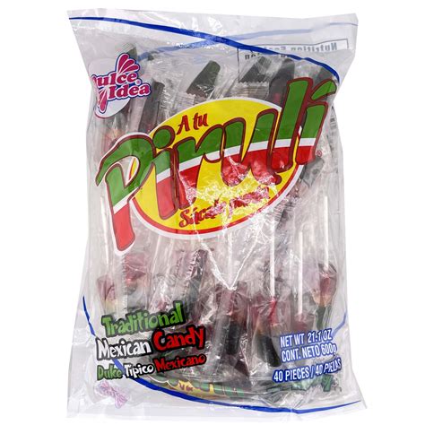 Piruli Paleta 40ct Classic Mexican Lollipop Candy Dulceria Mexicana El Toto