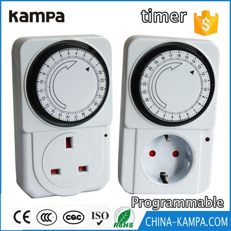 Mechanical Timer Socket Hours Electrical Energy Saving Mechanical