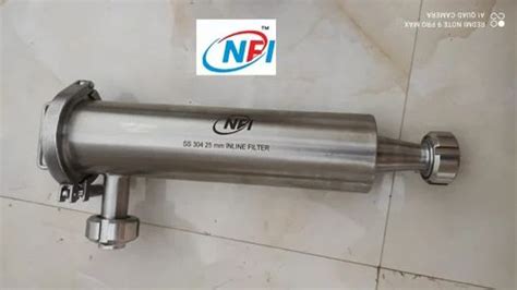 Stainless Steel Ss Inline Filter At ₹ 3400 Piece In Mumbai Id 2855856471662