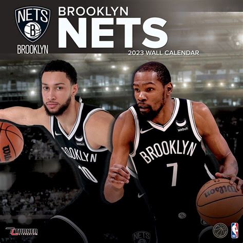 Brooklyn Nets 2024 12 X 12 Team Wall Calendar Multicolor Artofit