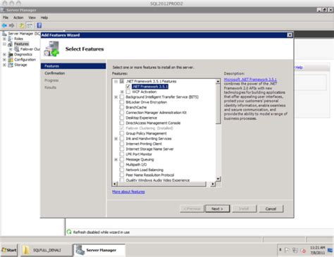 how to set up sql server denali availability groups