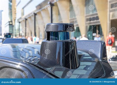 Close Up Of Lidar Sensor Mounted On Autonomous Vehicle Royalty Free Stock Image Cartoondealer