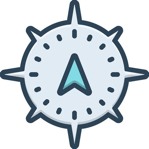 Color Icon For Navigation Vector Art At Vecteezy