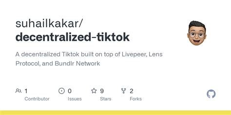GitHub Suhailkakar Decentralized Tiktok A Decentralized Tiktok Built