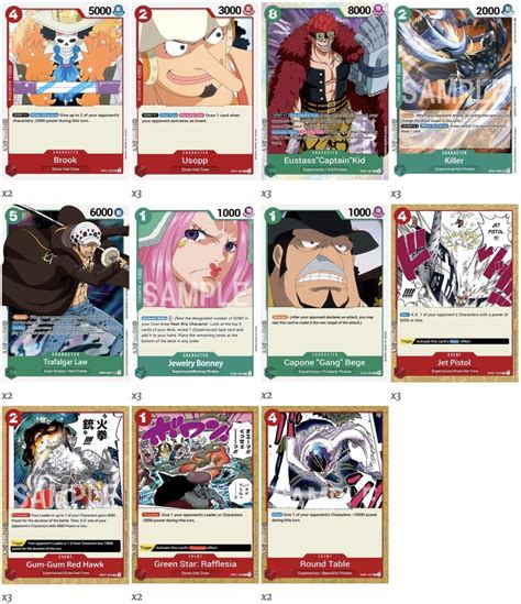 One Piece Deck Archetypes At Bradley Briseno Blog